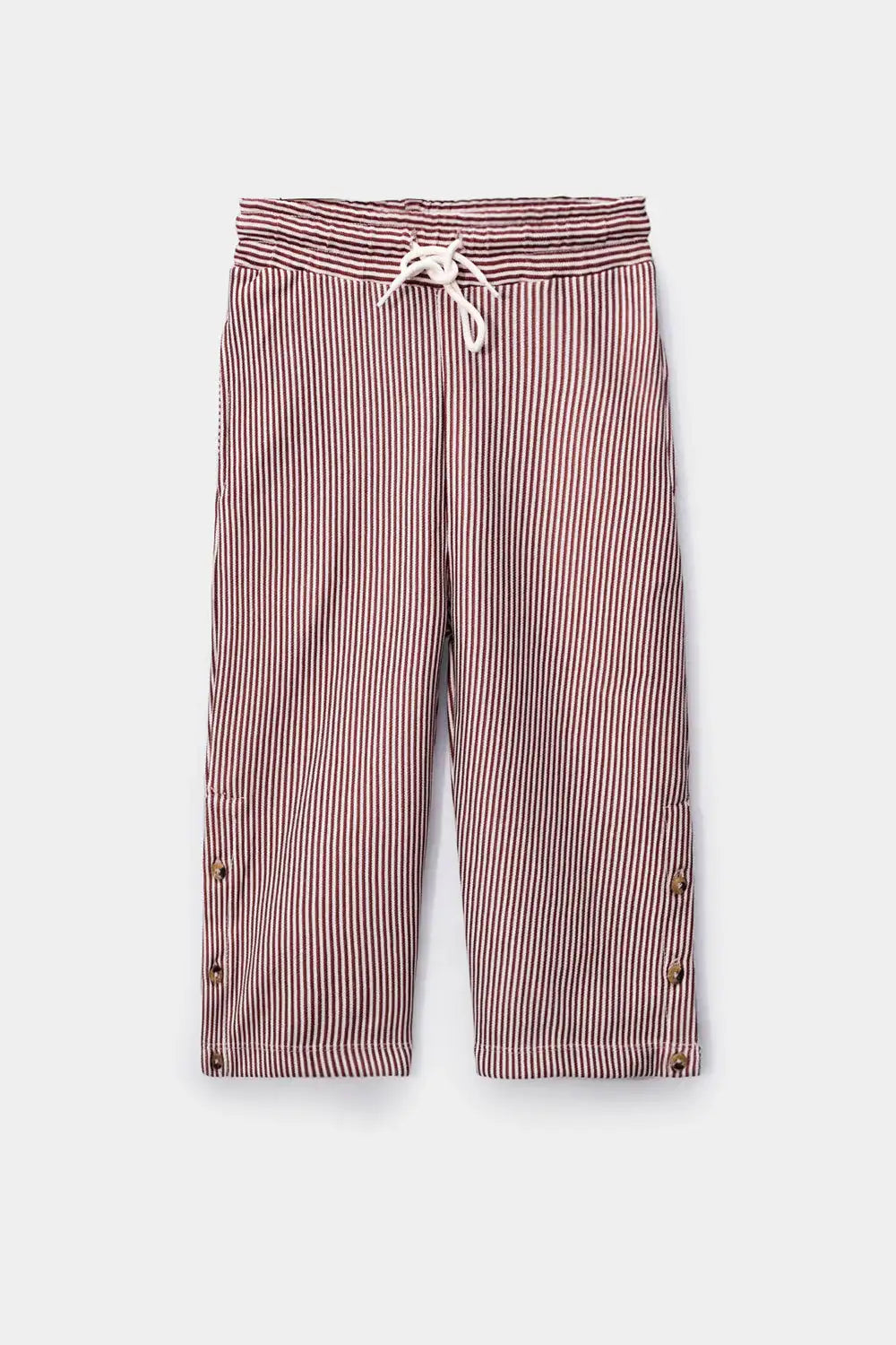 Striper Wide Leg Trouser | Mmall