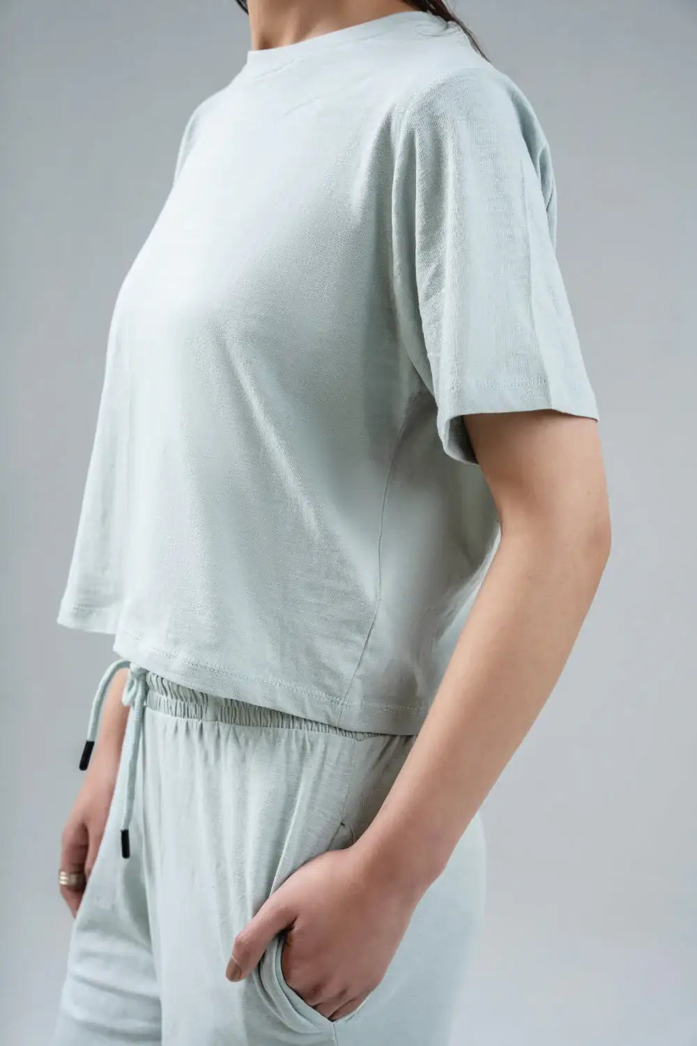 Slub Textured T-Shirt – Mmall