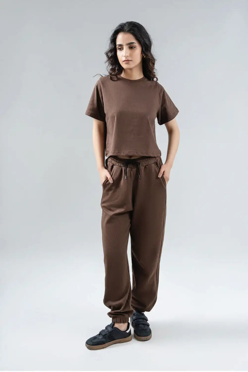 Basic Cropped T-Shirt – Mmall