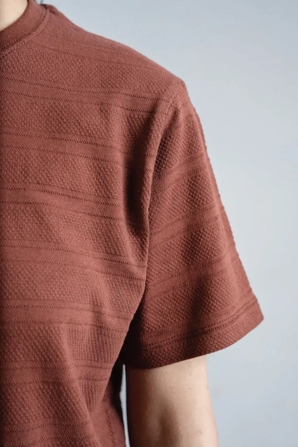 Textured T-Shirt – Mmall