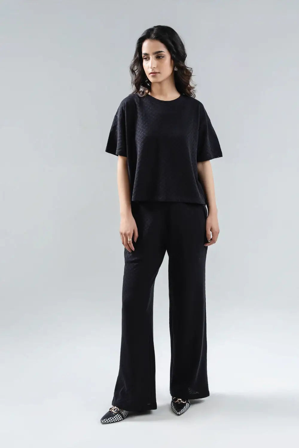 Textured T-Shirt – Mmall