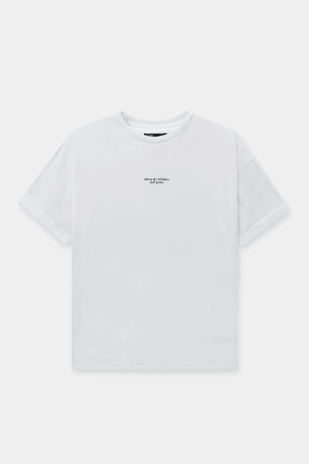 Slogan Print T-Shirt – Mmall